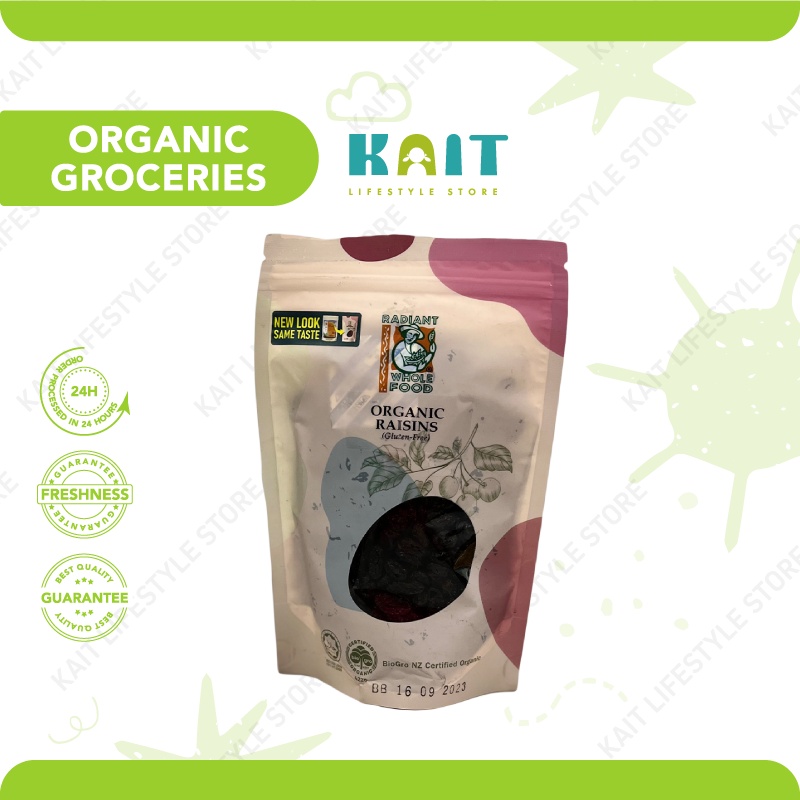 RADIANT Raisins,Organic (250gm) | Shopee Malaysia