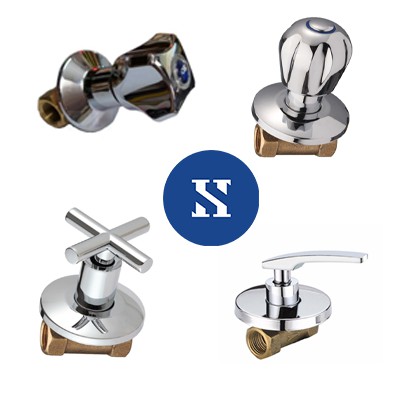 "Ready Stock" Stop Cock | Concealed / Chrome (1/2" standard size ...