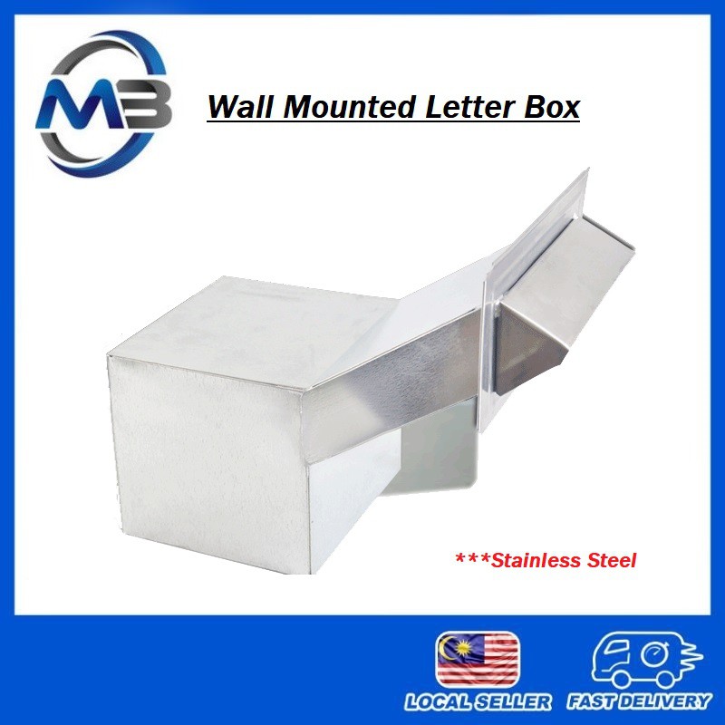 Premium Electrogalvanized Steel Wall Mounted Letter Box/ MailBox/ Peti ...