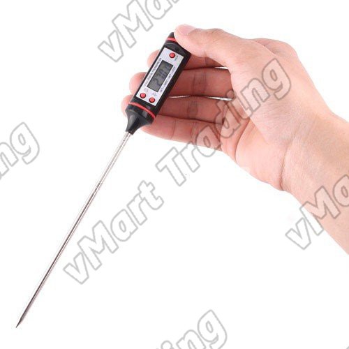 TP-3001 Digital Thermometer with Stainless Steel Probe | Shopee Malaysia