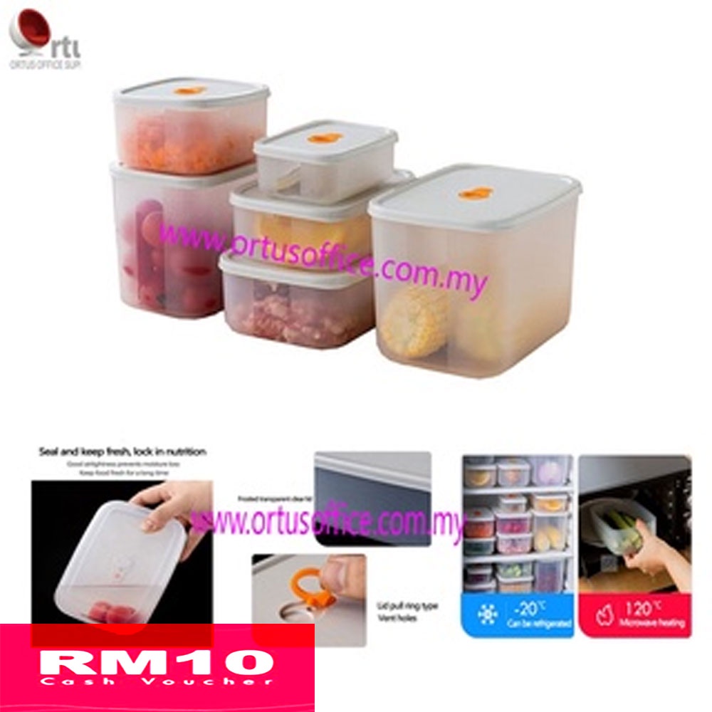 Refrigerator Storage Box Food Tupperware Freezer Storage Container ...