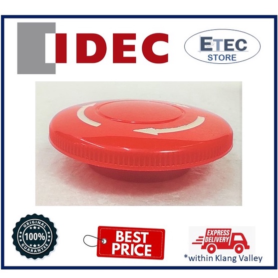 IDEC Spare Cap for AVW Emergency , Push Button MODEL(AVW4B-RP) | Shopee ...