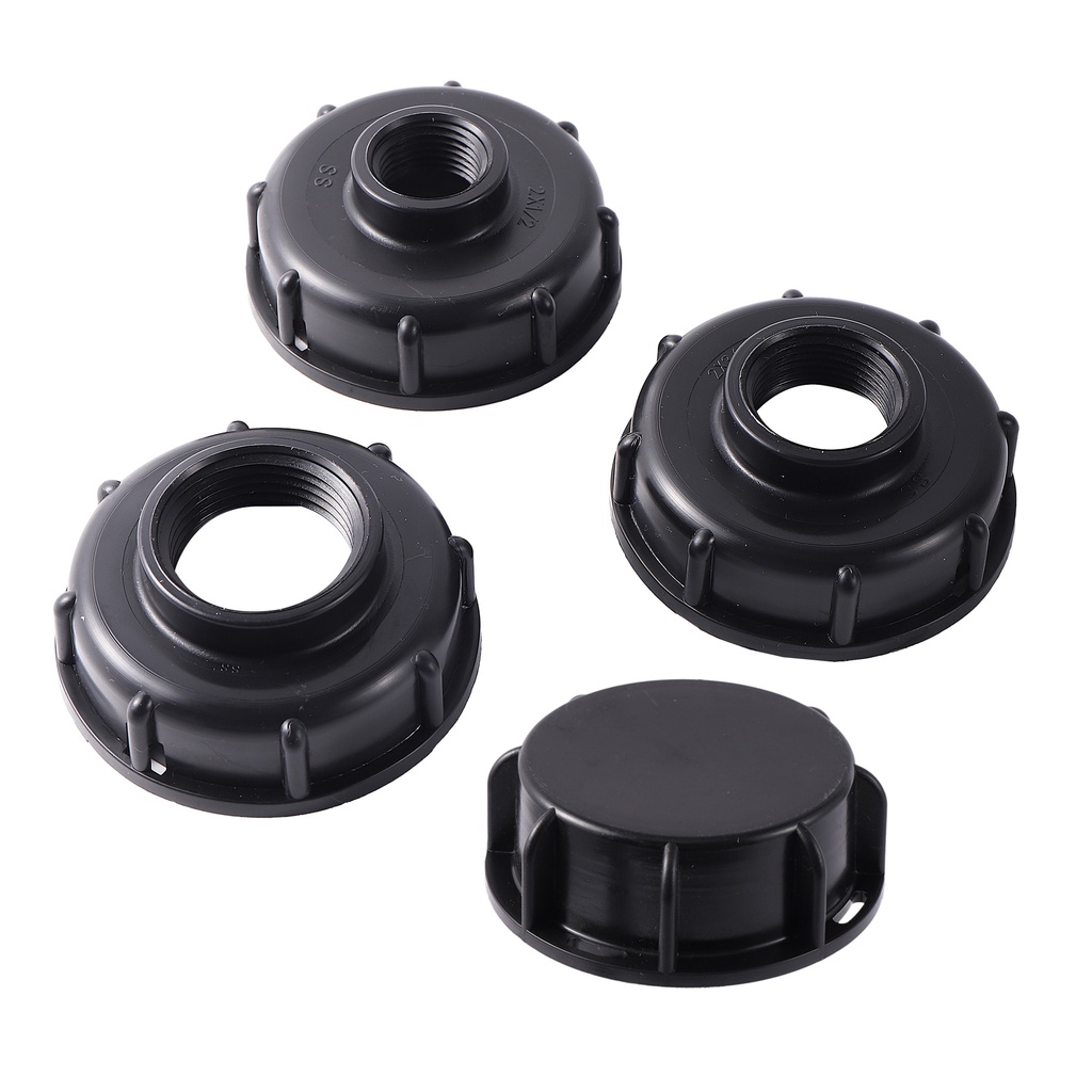 S60X6 Coarse Thread 1/2" 3/4" 1" Female Thread Water Tank Adapter IBC ...