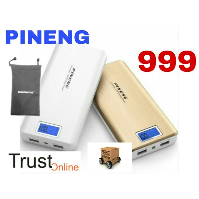 *READY STOCK* Pineng Power Bank PN999 20000MAH (FREE POUCH) | Shopee ...