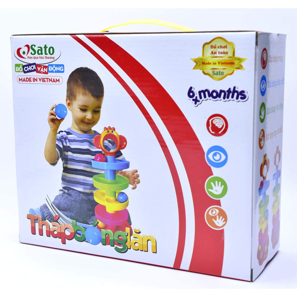 Rolling BALL TOWER FOR KIDS, ROUND BALL PAN (Basketball Toy) | Shopee ...