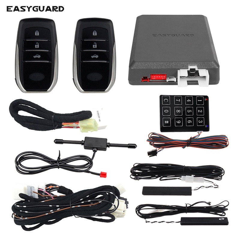 EASYGUARD remote starter fit for Toyota with factory start stop button FJ cruiser prado C-HR 09 ...