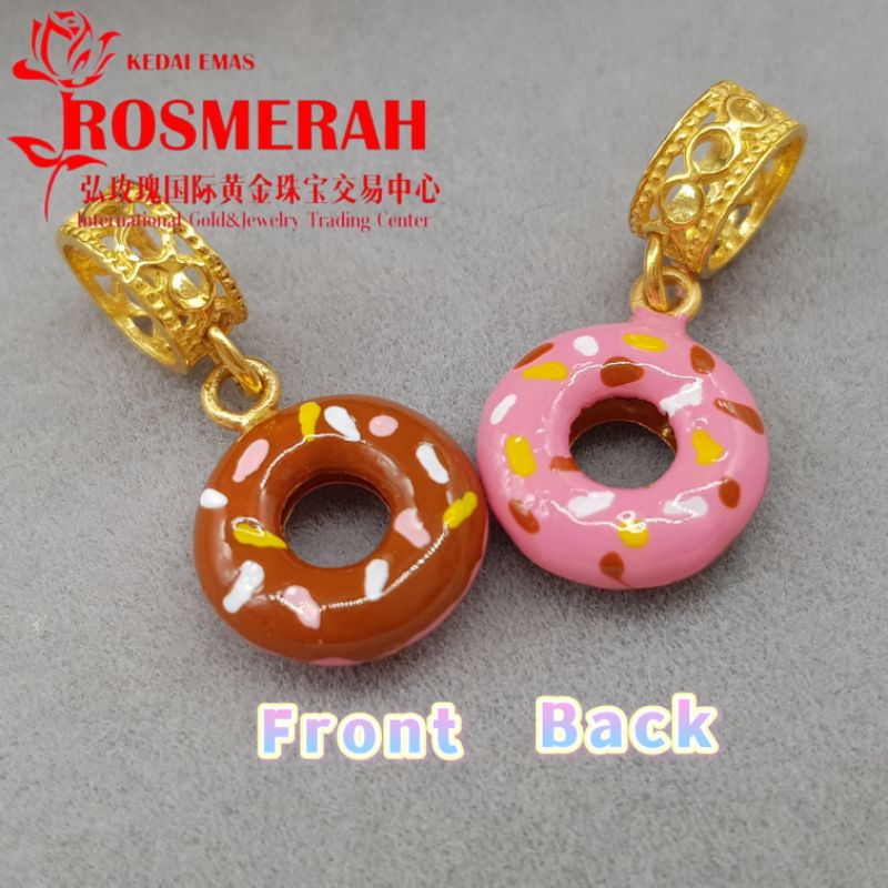 KEDAI EMAS ROSMERAH 916 PANDORA CHARM DONUTS | Shopee Malaysia