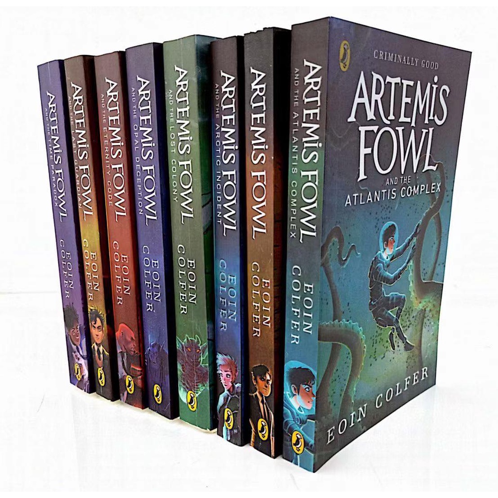 Artemis Fowl Collection (8 Books) | Shopee Malaysia