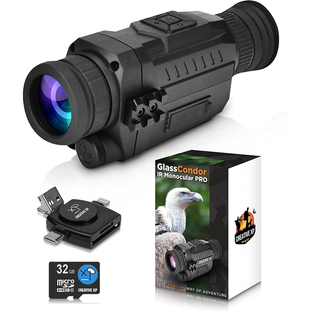 CREATIVE XP 2021 Digital Night Vision Monocular Pro IR High Tech Spy ...
