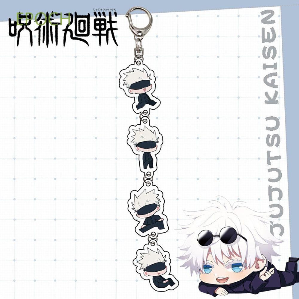 EPOCH Gifts Jujutsu Kaisen Keychain Acrylic Key Ring Animation ...