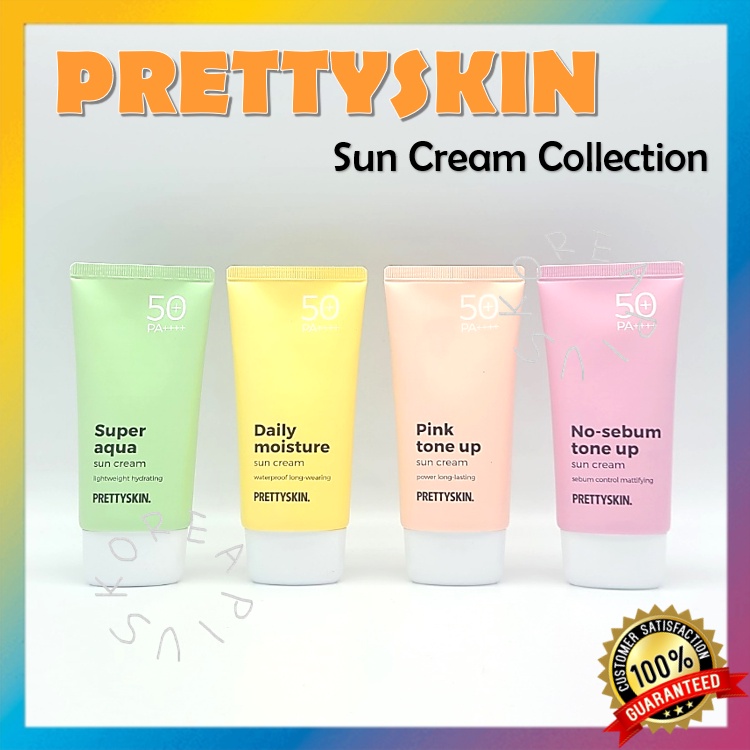 [PRETTYSKIN] Sun Cream SPF 50+ PA++++ 70ml Collection | Shopee Malaysia