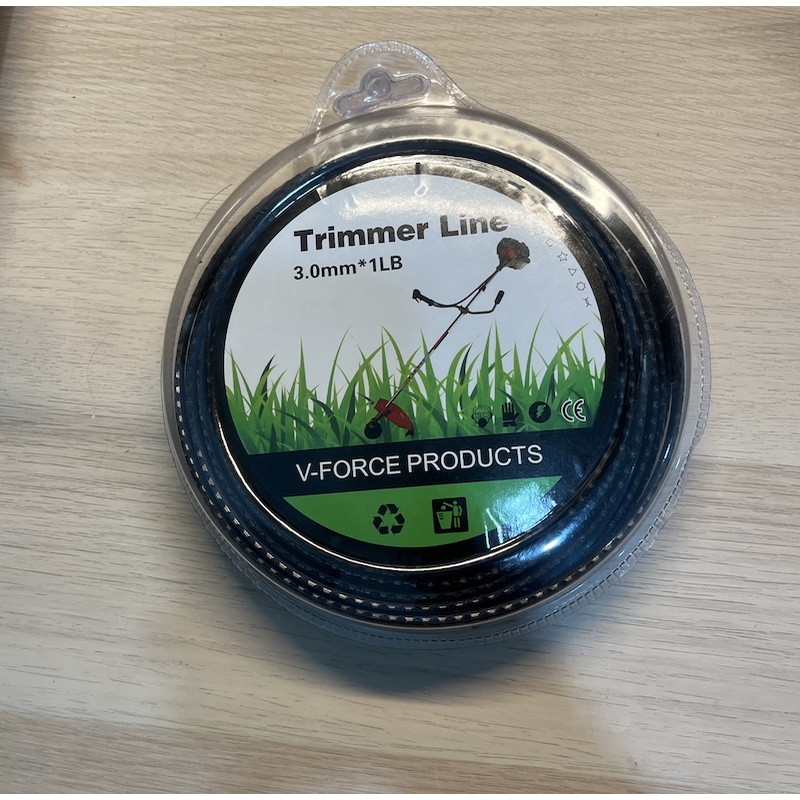 Brush Cutter Trimmer Line Zig Zag 1lb Tali Tangsi 3.0mm | Shopee Malaysia