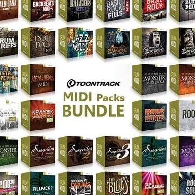 Toontrack MIDI Packs BUNDLE [MiDi] | Shopee Malaysia