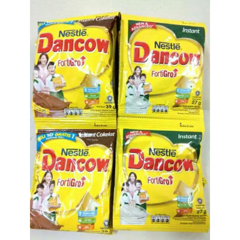 Nestle Dancow FortiGro Liquids 10 Sachets | Shopee Malaysia