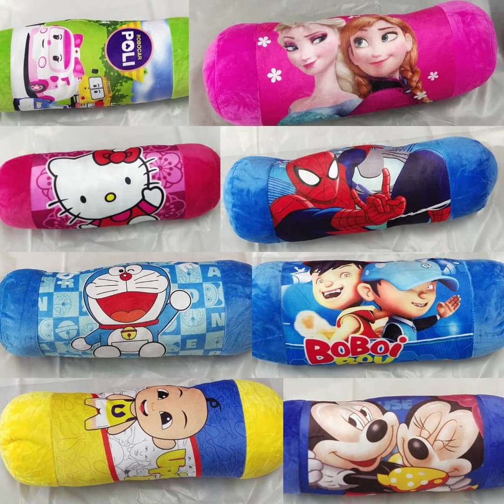 bantal peluk baby bolster children cartoon frozen hello kitty spiderman ...