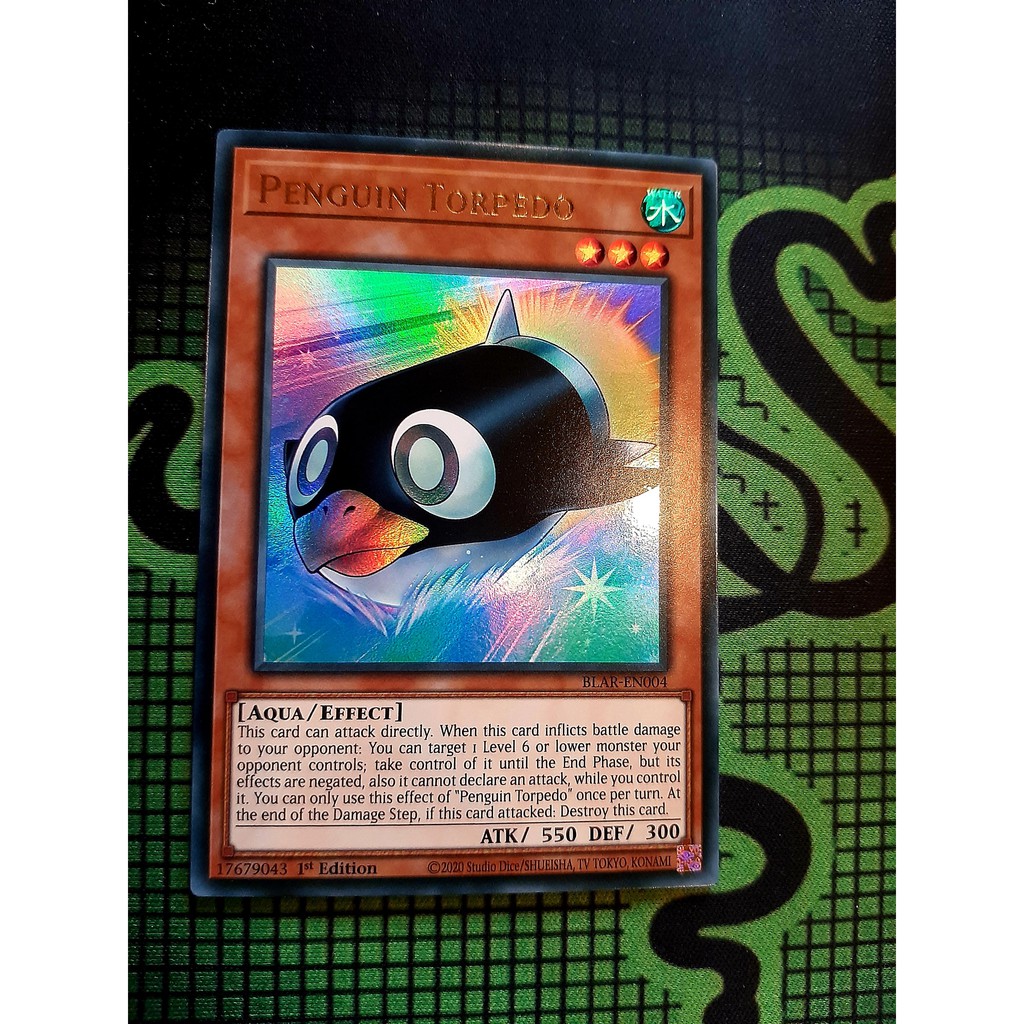 [ Do Lac Shop ] Mint90 Yugioh Monster Penguin Torpedo Cards - BLAR ...