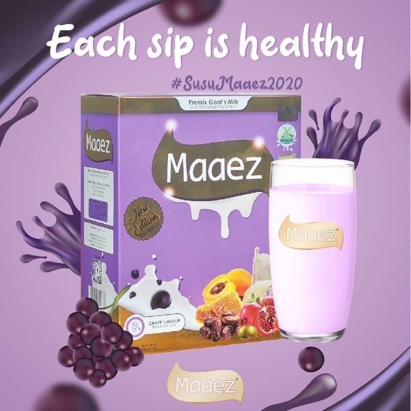 SUSU MAAEZ NEW LOOK EDITION ORIGINAL HQ (ASLI/BANANA/STRAWBERRY/GRAPES ...