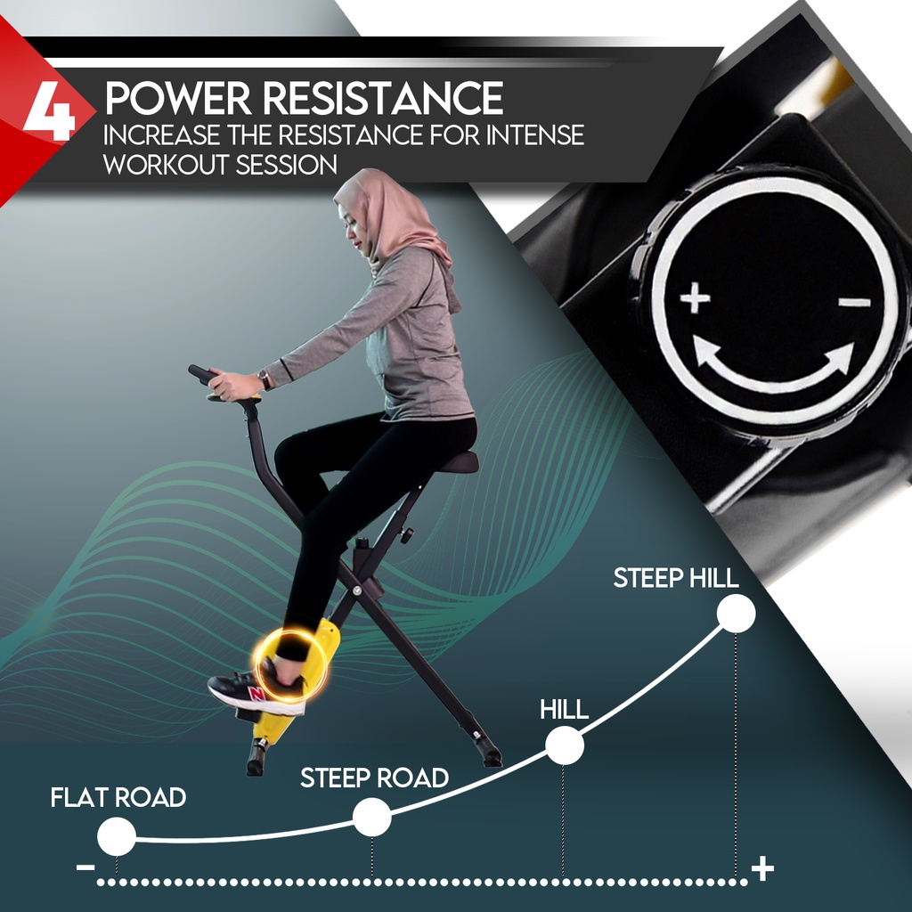 Clearance Vigor Fitness Home Fitness Exercise Cardio Bike X-Bike ...