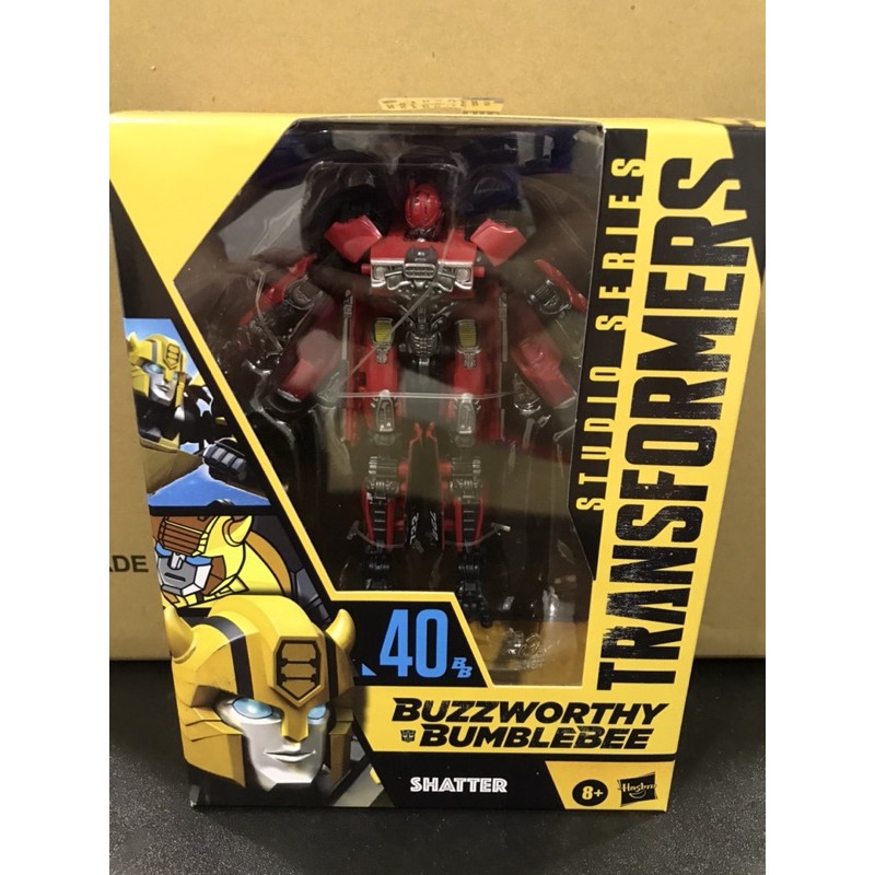 Transformers Buzzworthy Bumblebee Studio Series SS-40 Shatter | Shopee ...