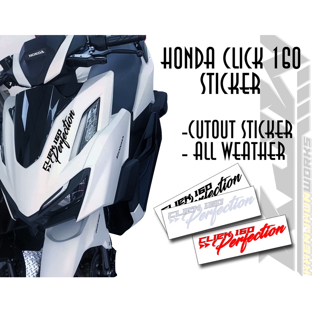 Honda Click 160 Sticker reflective waterproof | Shopee Malaysia