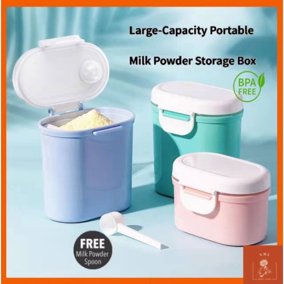 Baby Milk Powder Container / Food Storage Box 220g/400g | Shopee Malaysia
