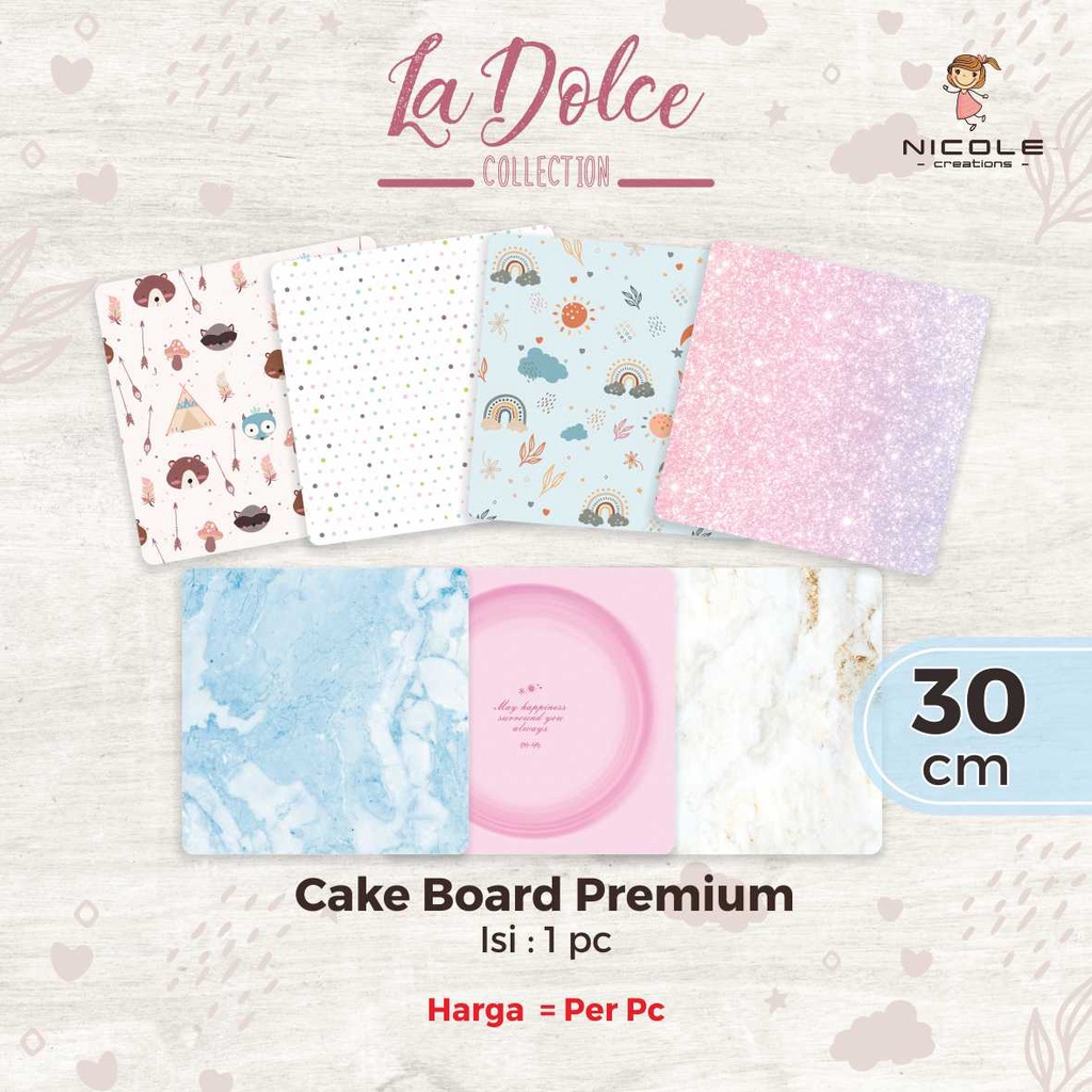 Cake Board/Cake Board/Cake Board/Cake Mat/Bottom Cake Premium Series La ...