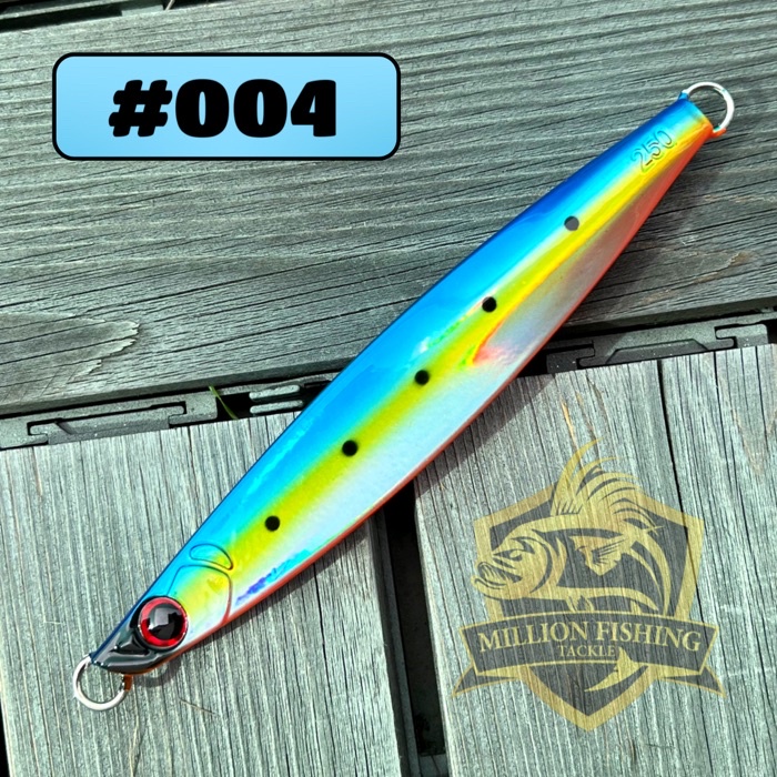 【MJ017 𝐎𝐍𝐄 𝐏𝐈𝐓𝐂𝐇】Fast Jig / Slow Jig lure 150g 200g 250g Jig Killer ...
