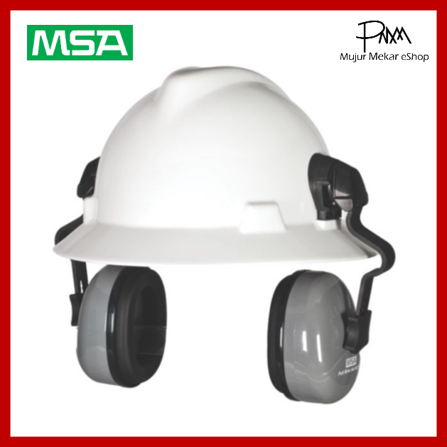 MSA SoundControl SH Ear Muff 1051260 for Full Brim/Bomba Hat (NRR 25 ...