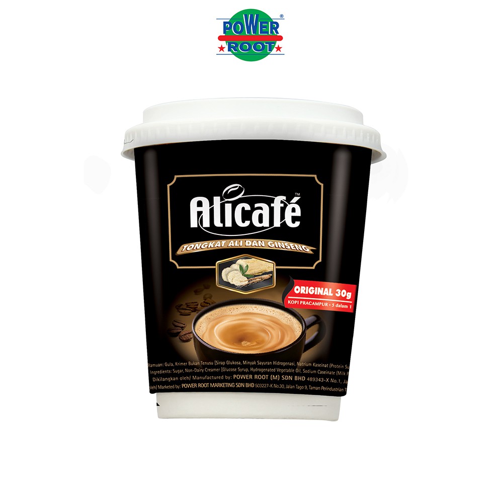 Alicafe Tongkat Ali Instant Cup 30g | Shopee Malaysia