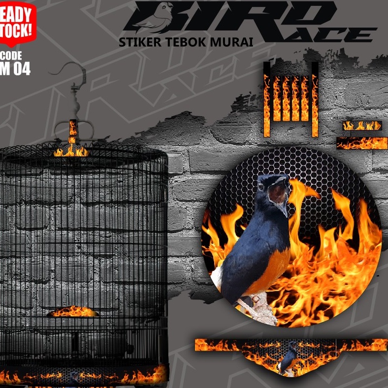 Tebok Murai Decal Sticker API Murai Cage Sticker | Shopee Malaysia