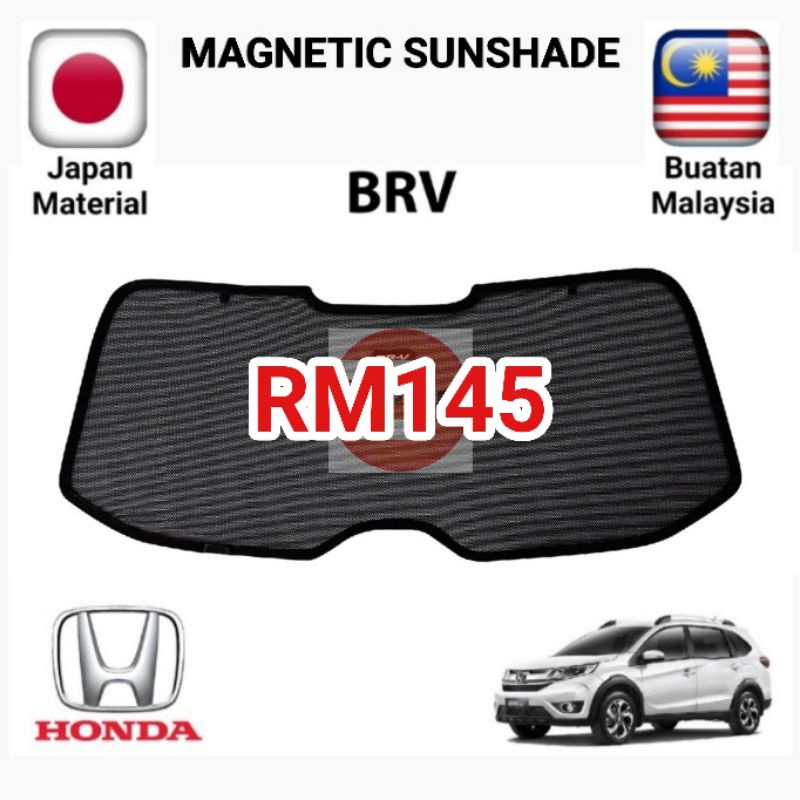Honda BRV 2017-2021 Rear Windscreen Premium Magnetic Sunshade (1 pc ...