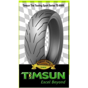 TIM SUN TS690 TS-690 TYRE TAYAR MOTORCYCLE 160/60-15 120/70-15 TIMSUN ...