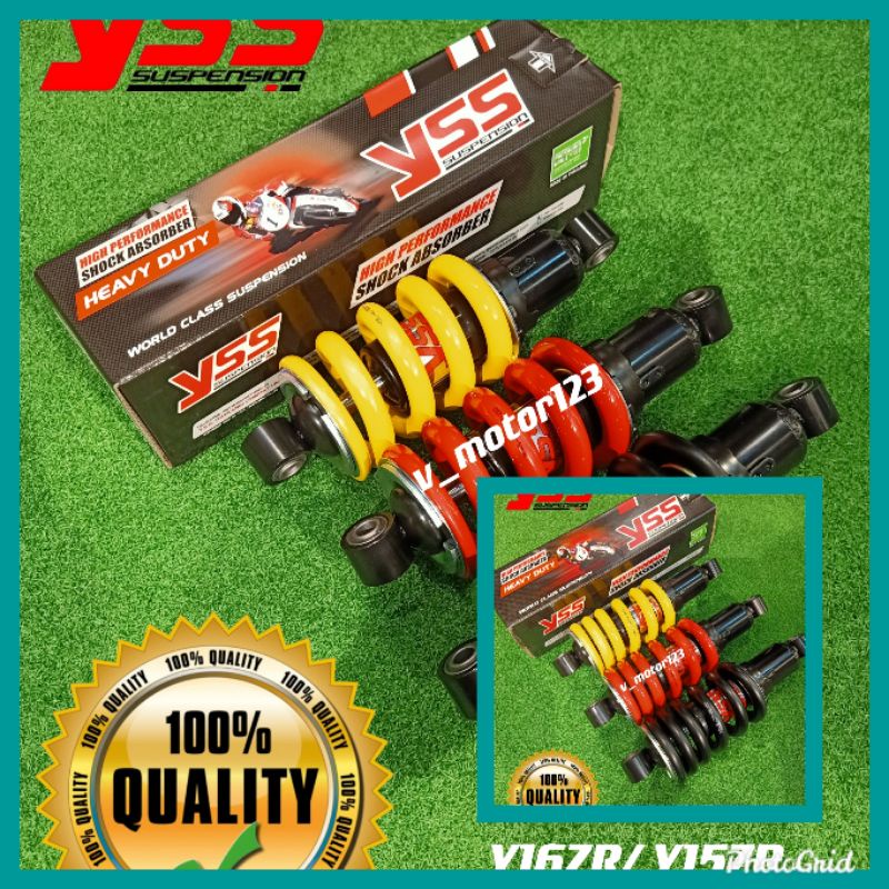 YSS Y16ZR/ Y15ZR/ LC135/ FZ150/ RS150 YSS 100% ORIGINAL HEAVY DUTY MONOSHOCK ADJUSTABLE | Shopee ...