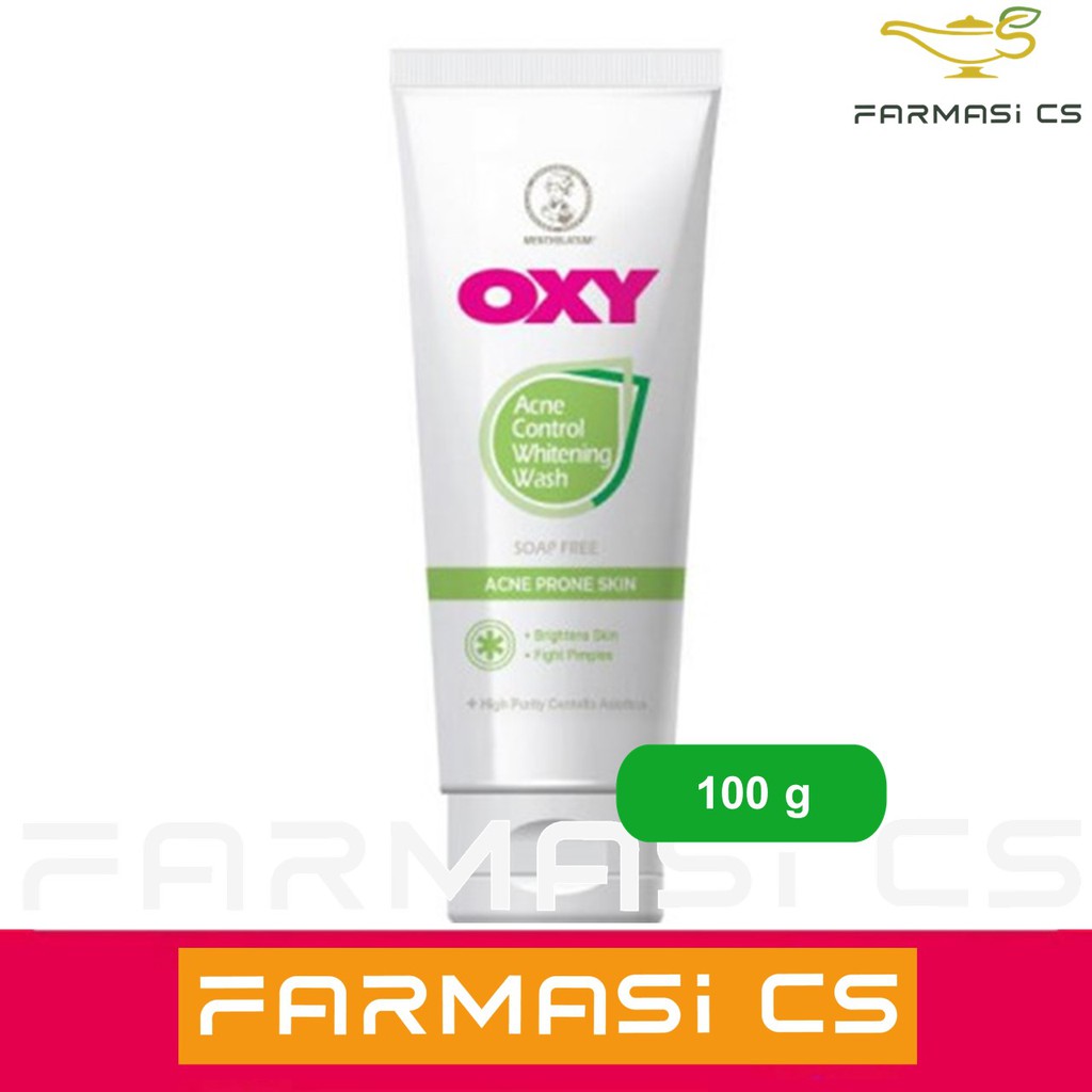 OXY Acne Control Whitening Wash 100g EXP:04/2027 [ soap free, acne ...