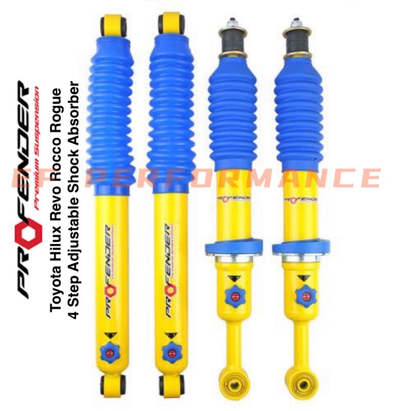 PROFENDER 4X4 ADJUSTABLE ABSORBER LIFT UP 2INCH STANDARD HILUX VIGO ...