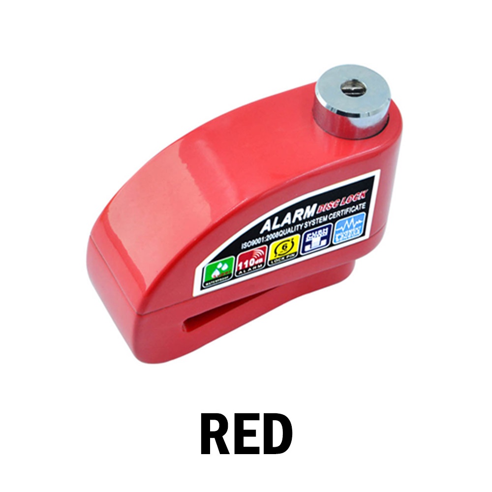ALX Motor Alarm Disc Lock Very Loud Alarm 110dB Solid Alloy Throttle ...