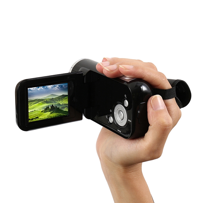 Kamera Camcorder Video HD 1080P Model Genggam dengan Zoom Digital 4X ...