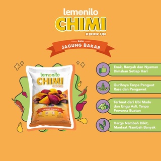 Lemonilo Chimi Sweet Potato Chips With Grilled Corn Flavor, Corn Balado ...