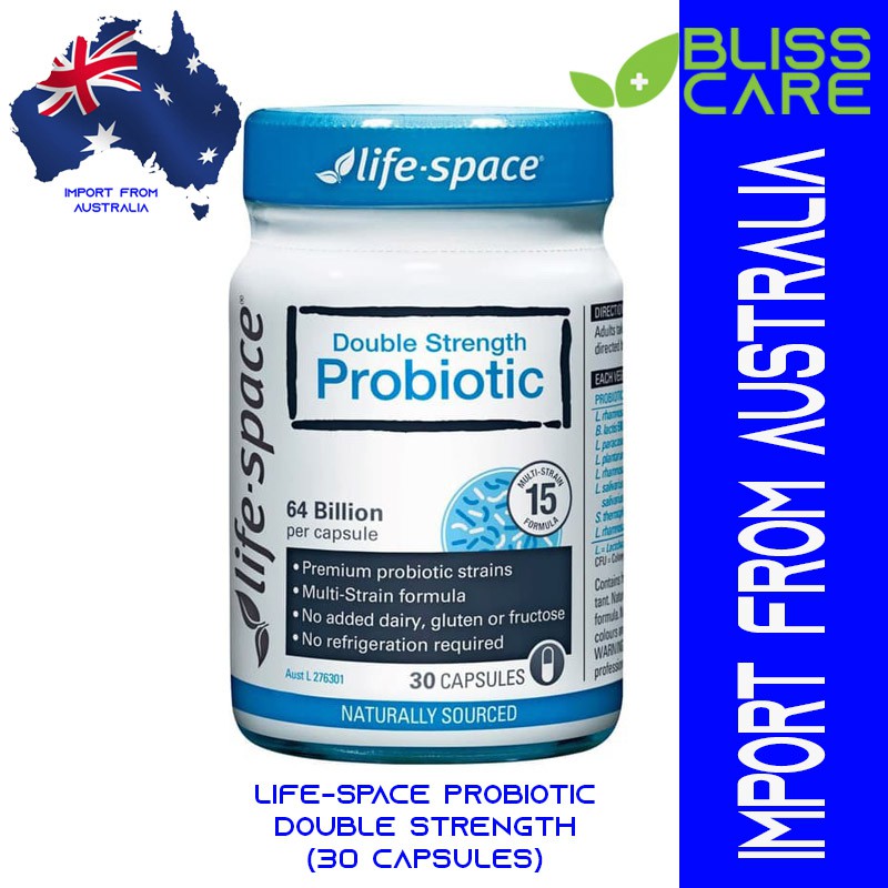 Life Space Double Strength Probiotic (30 Capsules) | Shopee Malaysia
