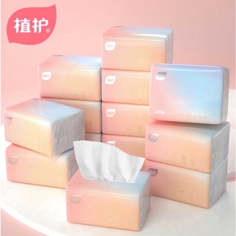 【Ready Stock】 Soft Facial Tissue 3ply / Unicorn Dream Tissue 植护梦幻亲肤抽纸面巾 ...