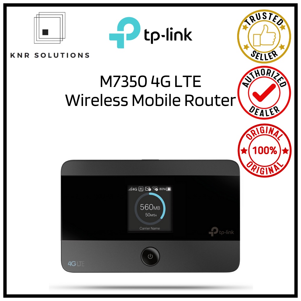 TP-LINK MODEM ROUTER MOBILE 4G LTE N300 (M7350) | Shopee Malaysia