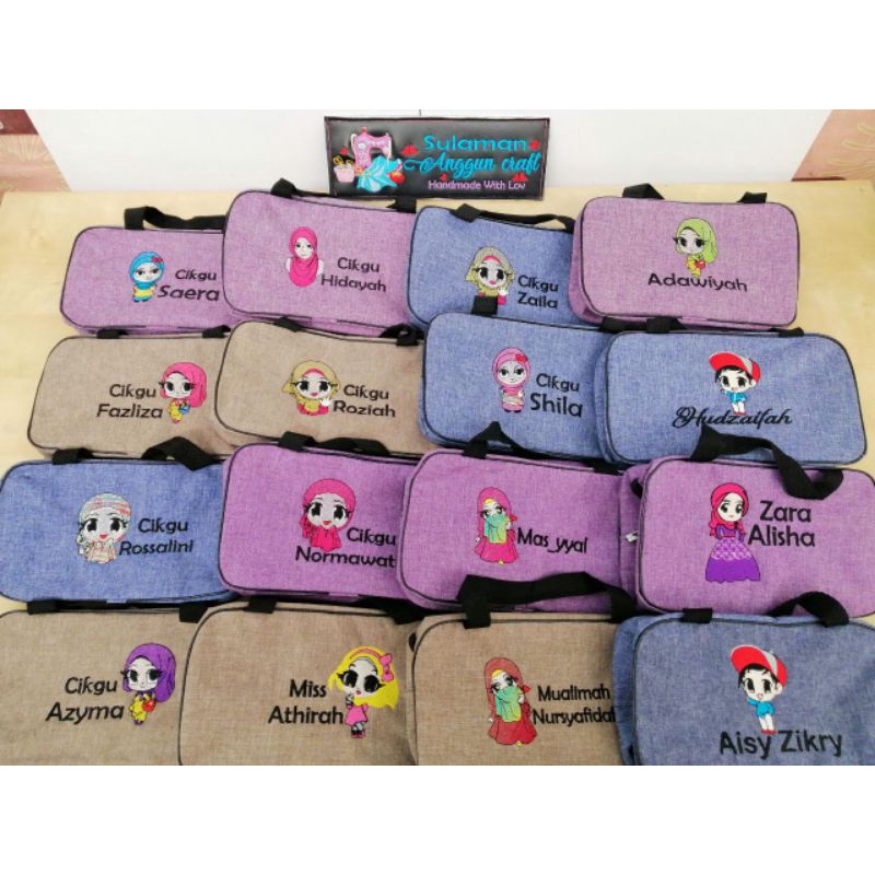 BEG SERBAGUNA SULAM NAMA. HADIAH/GIFT/TEACHERS DAY | Shopee Malaysia