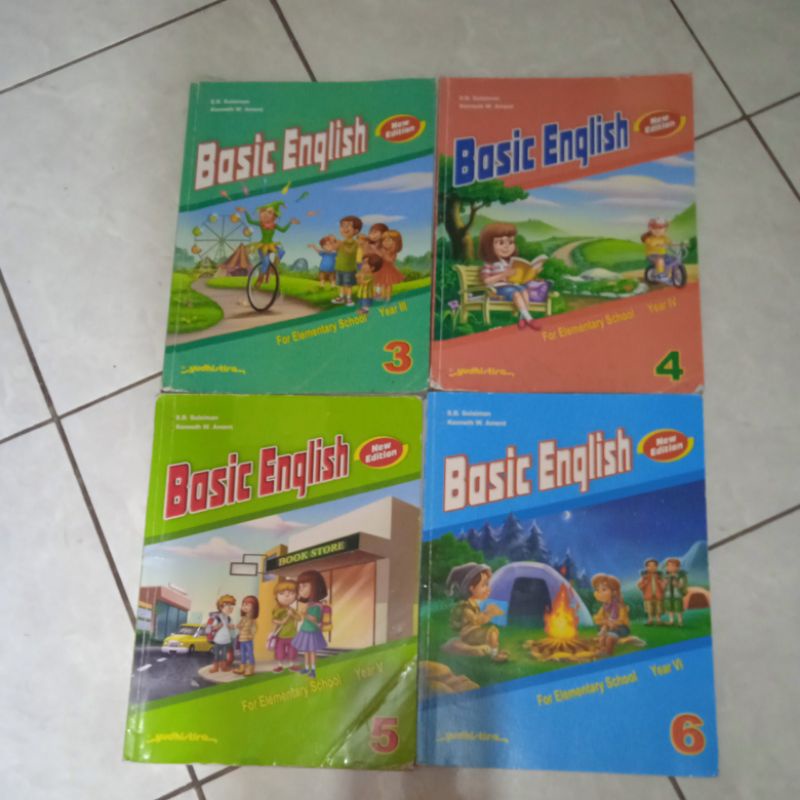 Basic English 1 2 3 4 5 6 Used | Shopee Malaysia
