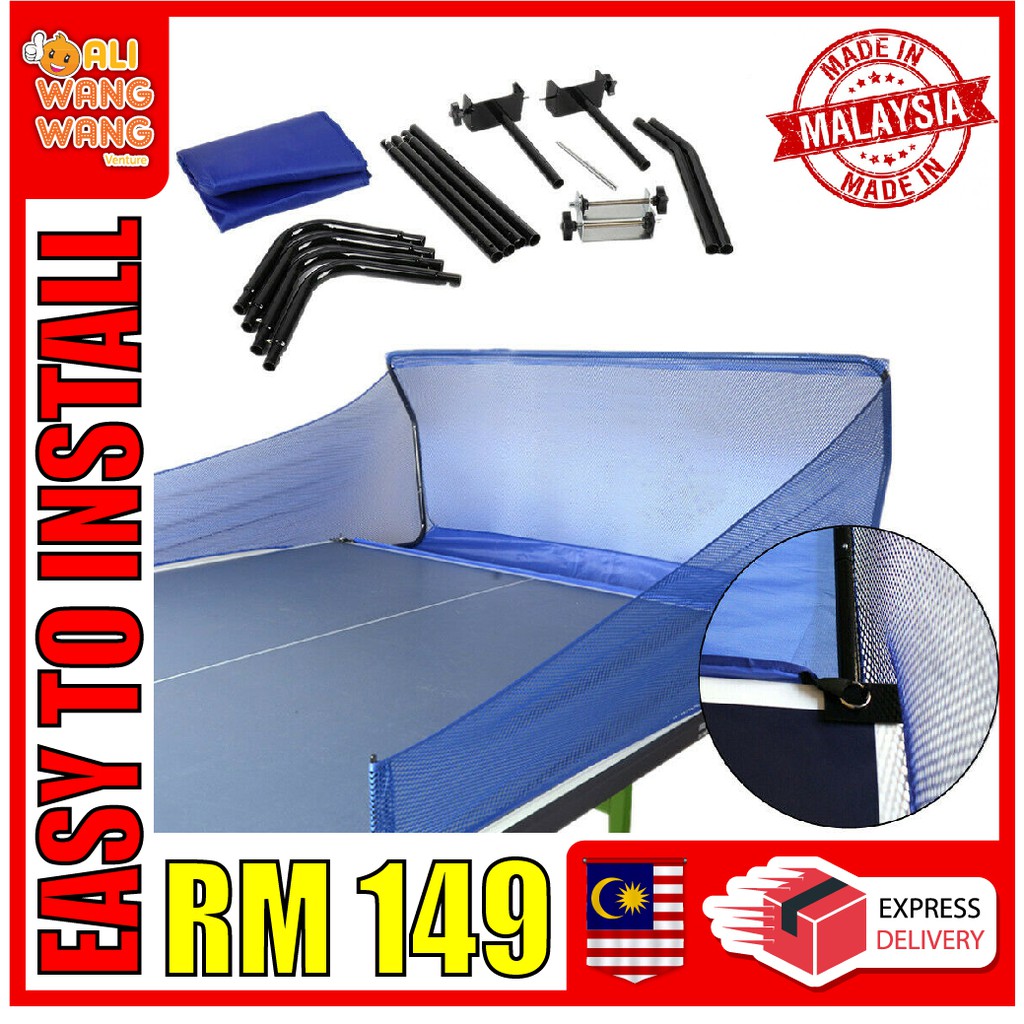 Table Tennis Catcher Ping Pong Net Training Balls Storage Catch Netting ...