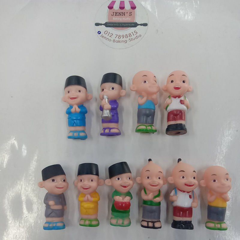 [Ready Stock] DIDI & FRIENDS 10 Pieces Cake Topper Original by Didi and ...