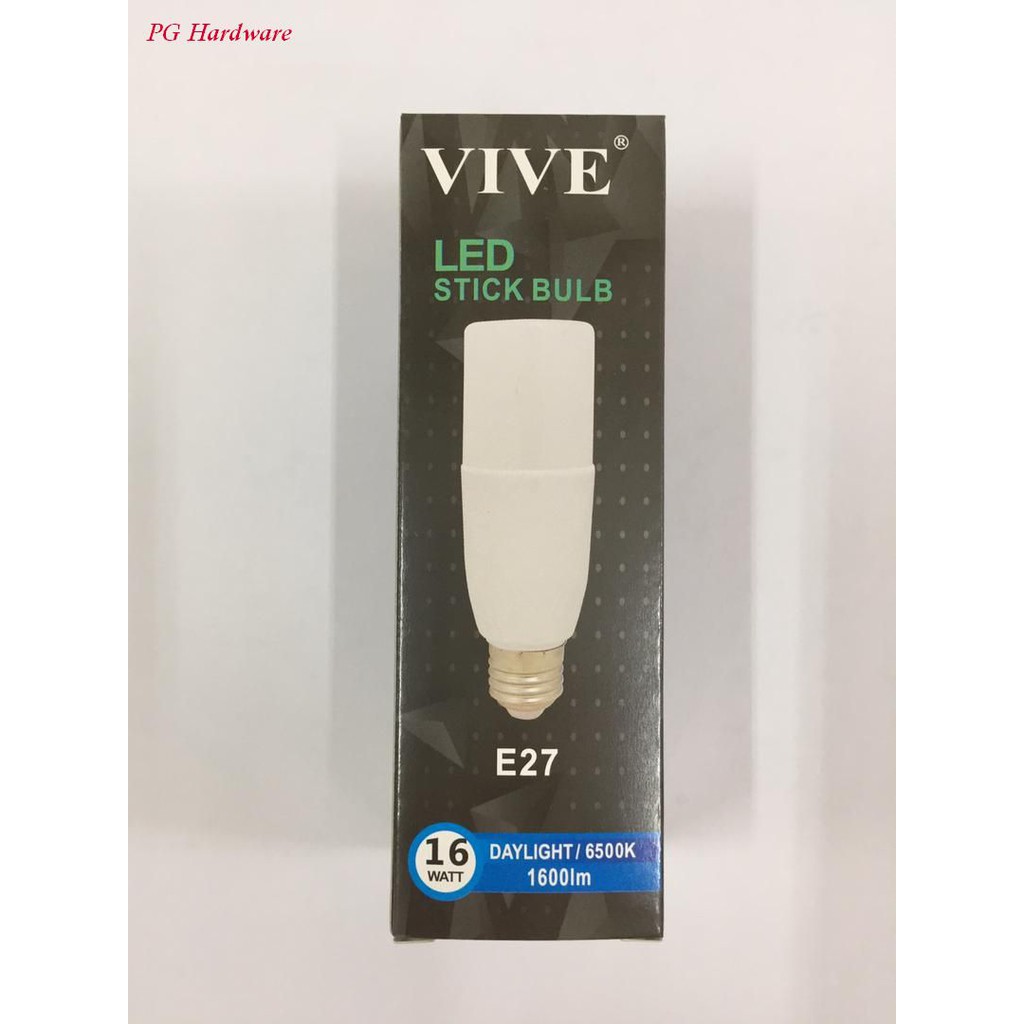 VIVE E27 LED Stick Bulb @16W ( SIRIM ) | Shopee Malaysia