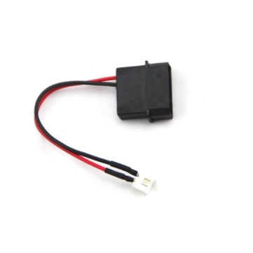 4pin Molex to GPU Fan Mini 2p Connector P2.5mm Cable for Graphic Card ...