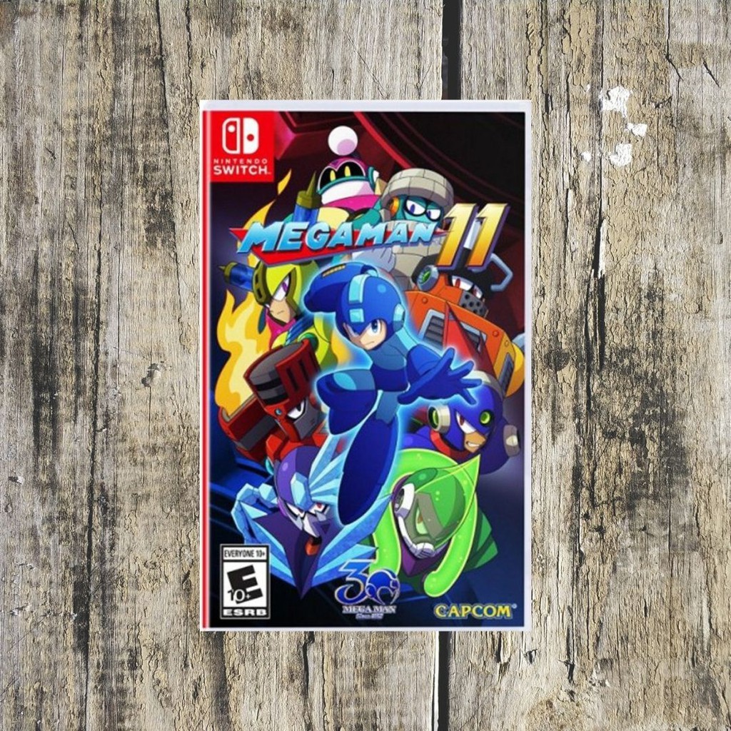(Ready Stock) NSW Nintendo Switch Mega Man 11 Chi/Eng Version (Physical ...