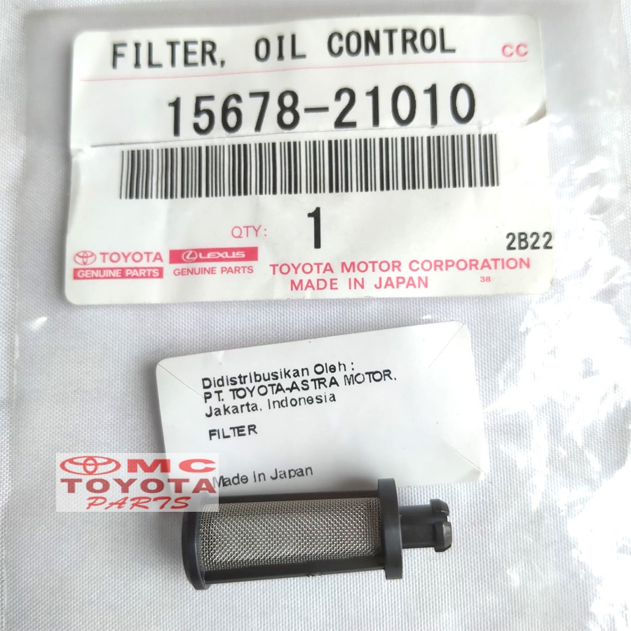 Oil Control valve Filter Avanza Altis Yaris Rush Fortuner Hilux Xenia ...