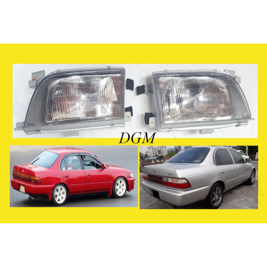 Toyota Corolla SEG AE101 EE100 1.3/1.6 1992-1996y Head Lamp Left ...